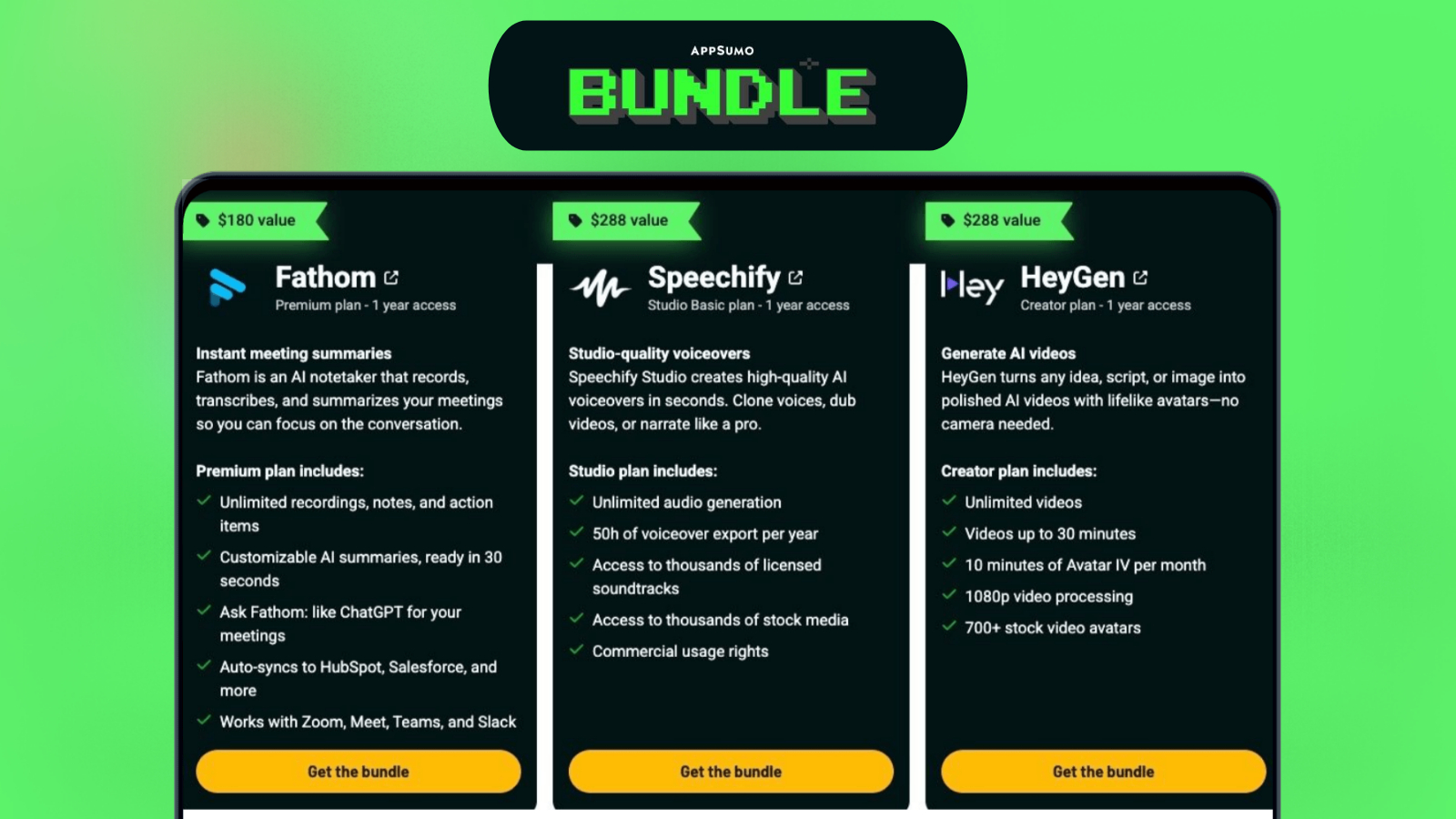 DNA Report of AppSumo's First Ever AI Bundle | BloggingDude